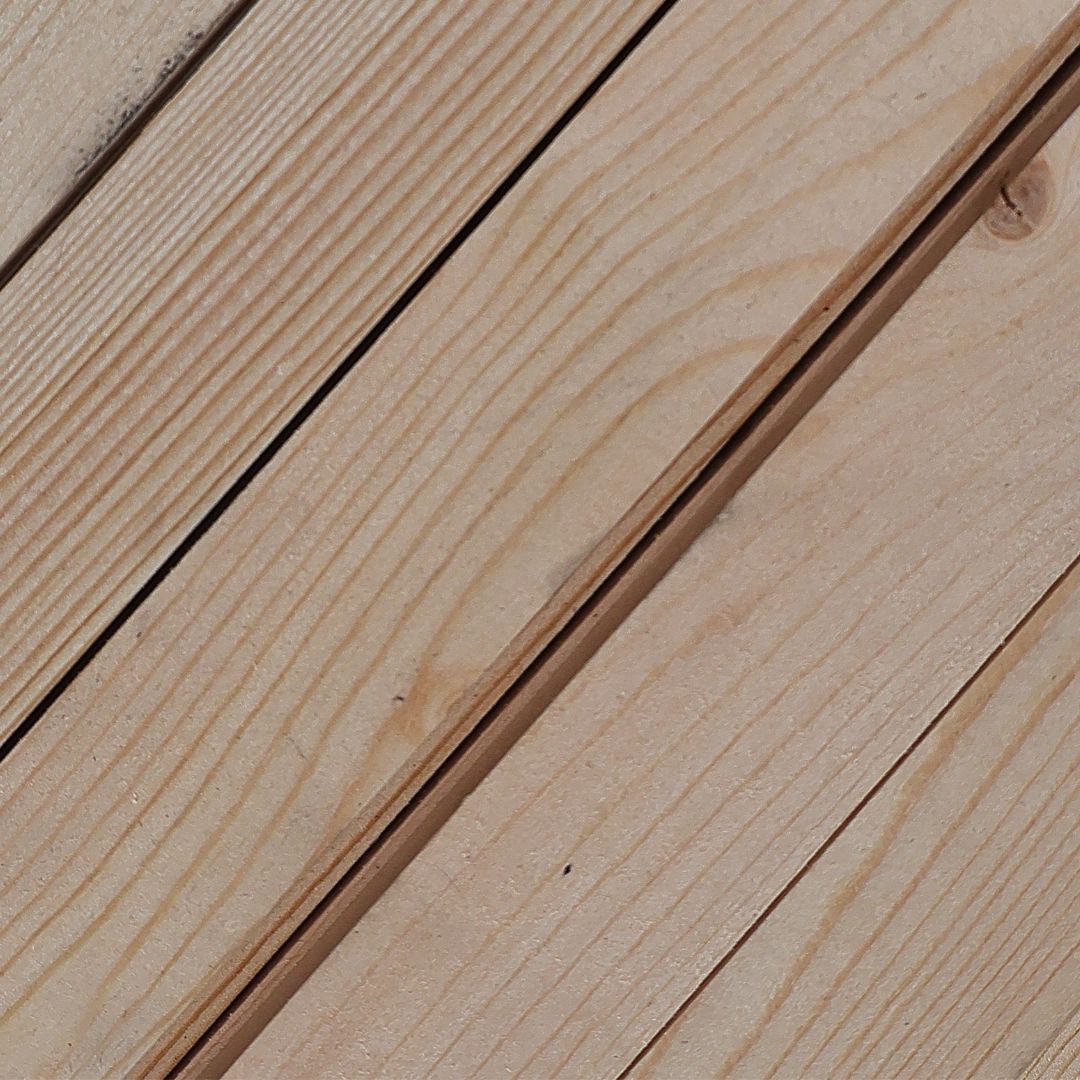 ไม้โครงสน Hem-Fir ร่องวี เหลากลม - INTERWOOD TIMBER