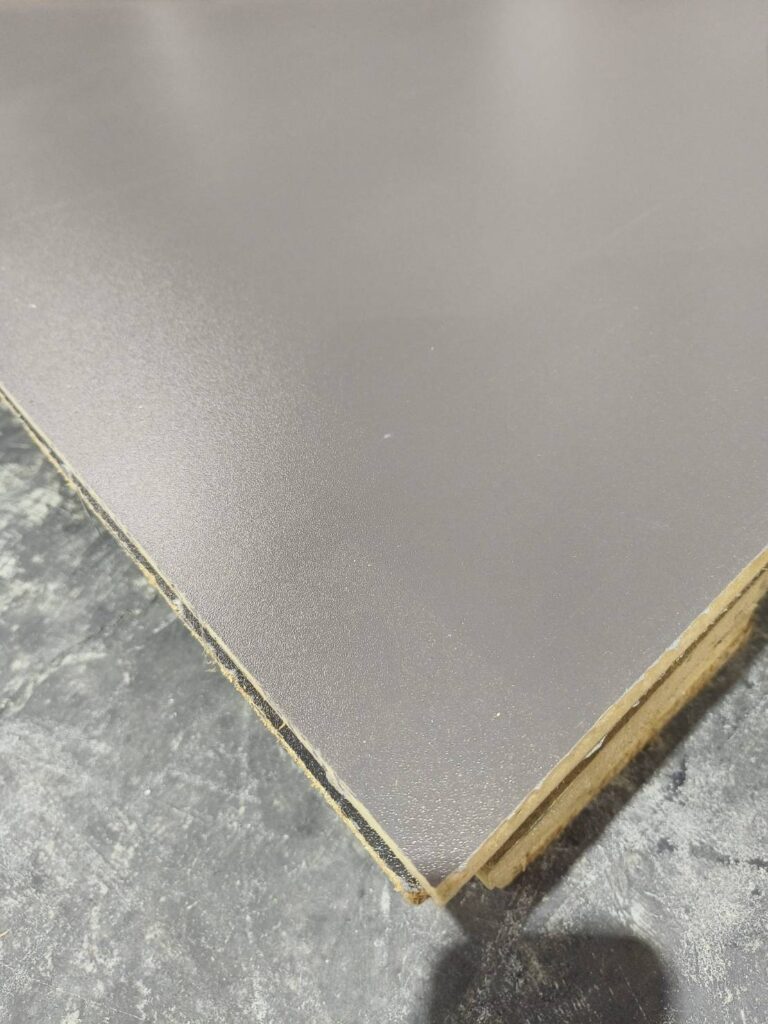 ไม้อัด MDF ปิดผิวเมลามีน ลายGraphite 4004 ผิวส้ม สีพื้น 2 หน้า (1.22mx2 ...