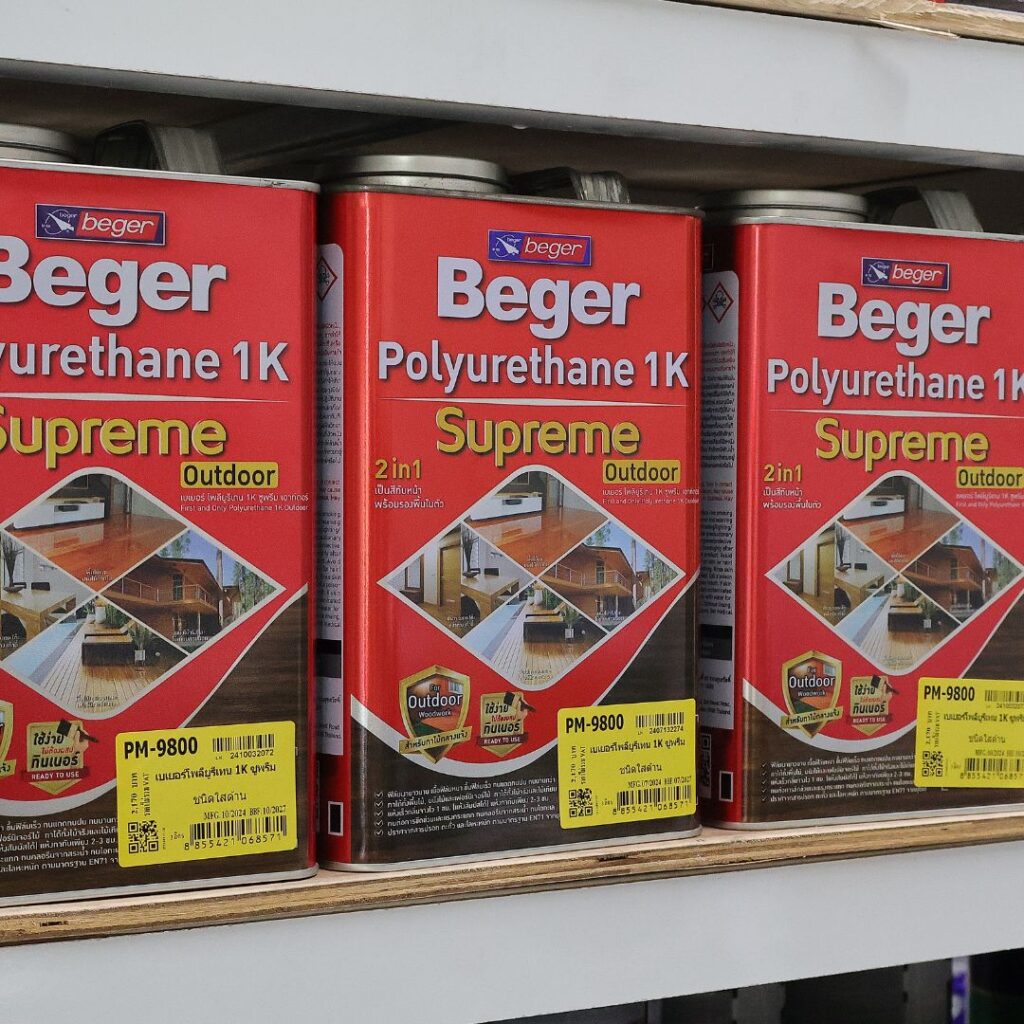 Beger Supreme Polyurethane 1K - INTERWOOD TIMBER