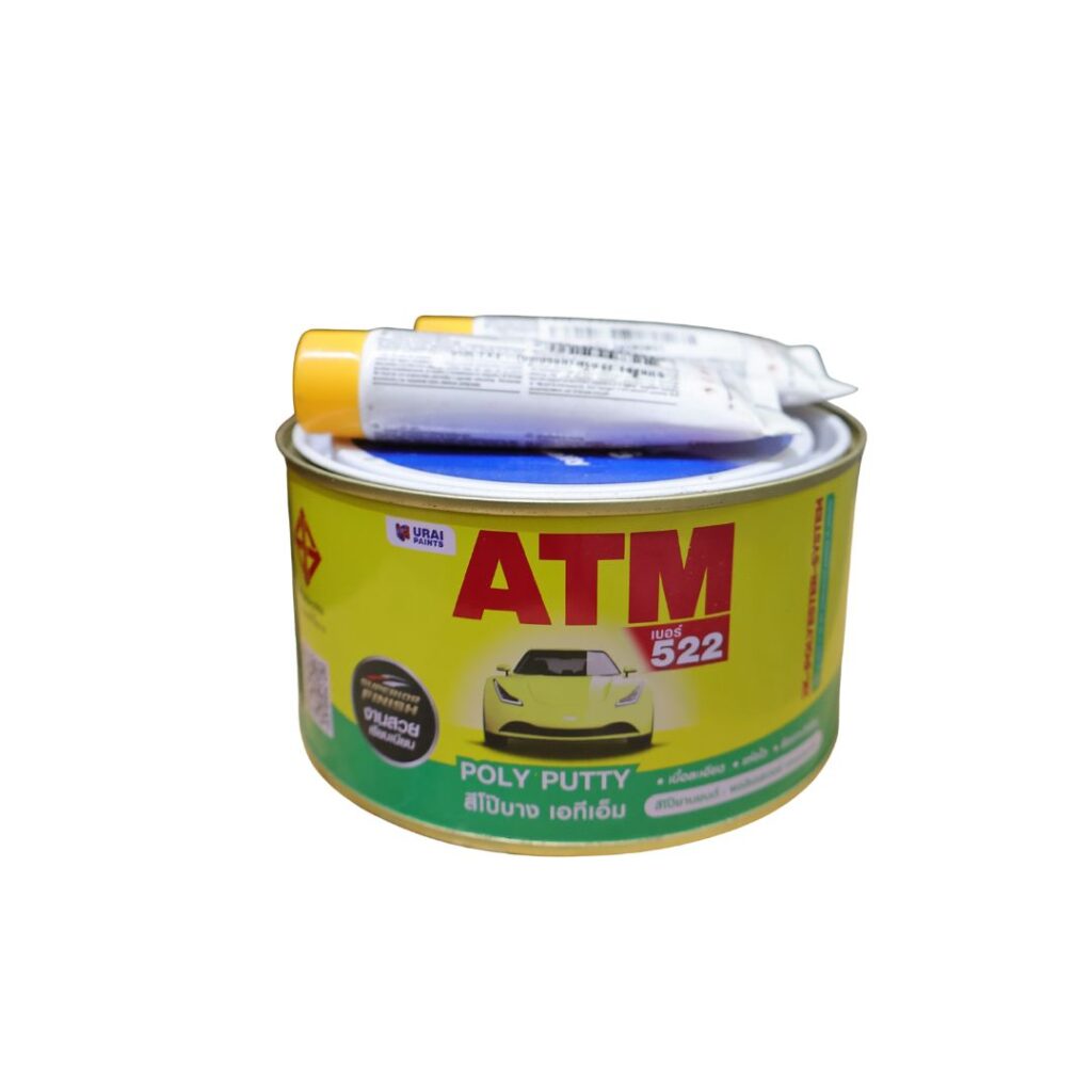 ATM สีโป๊วพลาสติก โป๊วบาง 1 กก. (ATM Plastic Putty – Thin Coat 1 kg ...