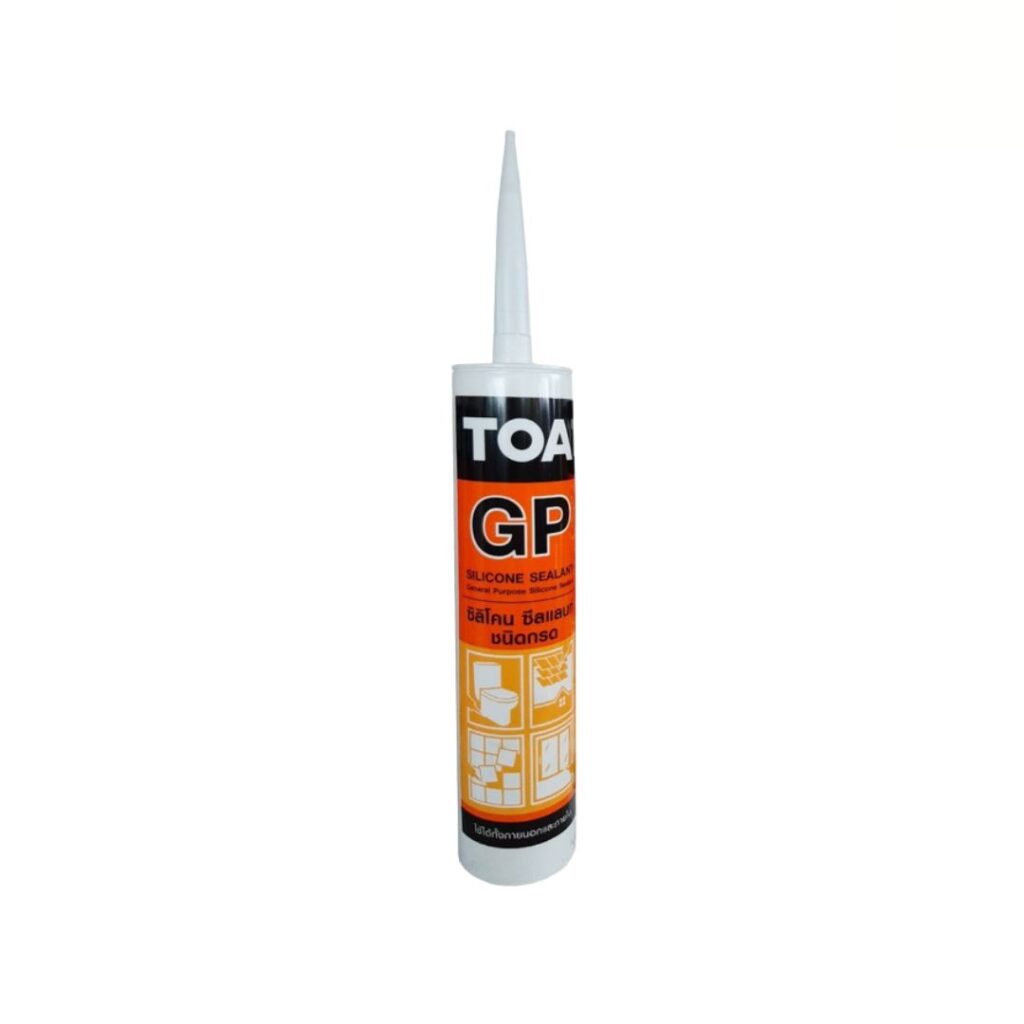 Silicone Sealant TOA GP (ชนิดกรด) 280ml. - INTERWOOD TIMBER