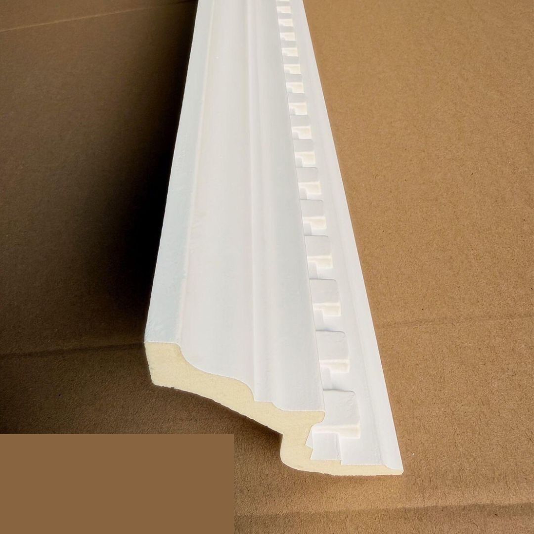 บัวฝ้า โพลียูรีเทน (PU) บัวฝ้า มีลาย 5" 122mmx2.40m รหัส CC002 ...